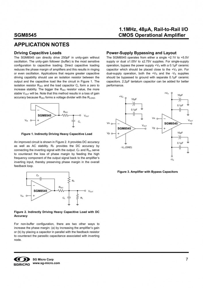 SGM8545 datasheet page 7