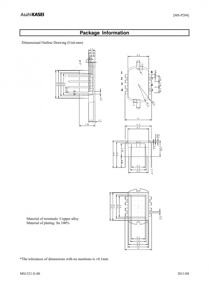 MSP204 datasheet page 4