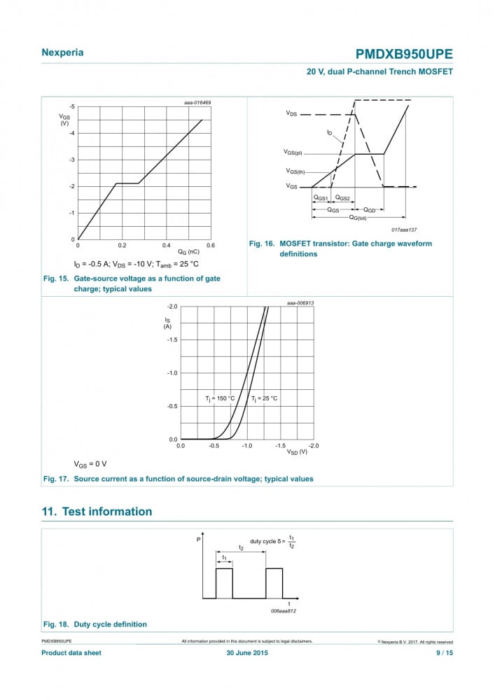 PMDXB950UPEZ datasheet page 9