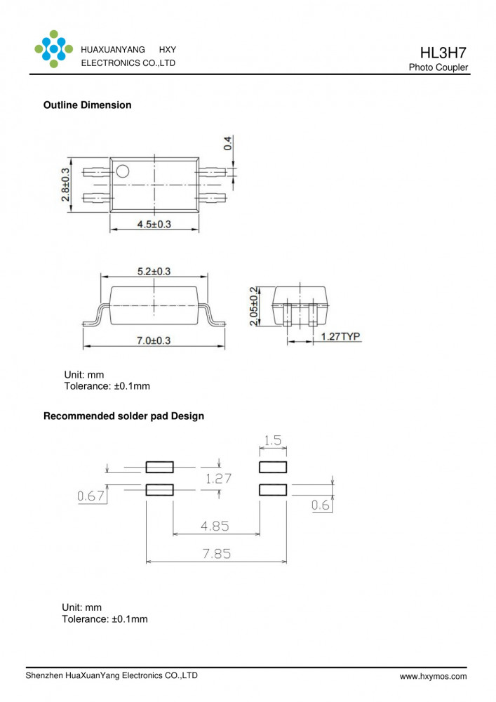HL3H7C datasheet page 5