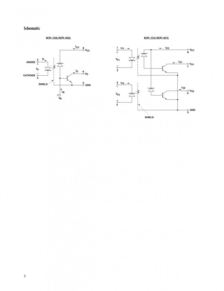 HCPL-253L-520E datasheet page 3