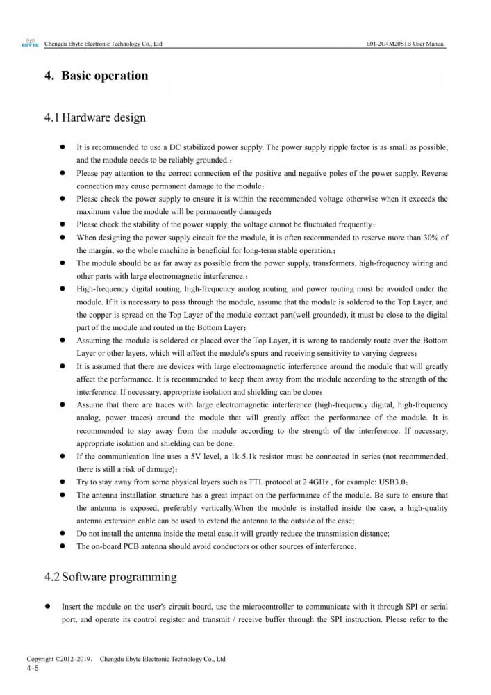 E01-2G4M20S1B datasheet page 6