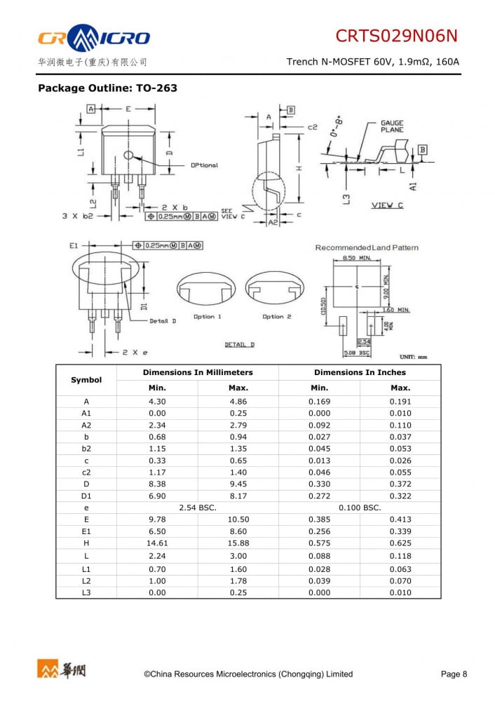CRTS029N06N datasheet page 8