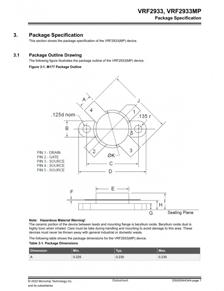 VRF2933 datasheet page 7