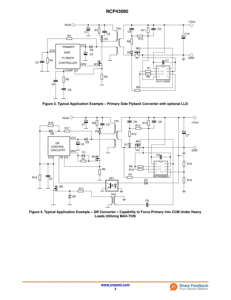 NCP43080 datasheet page 3