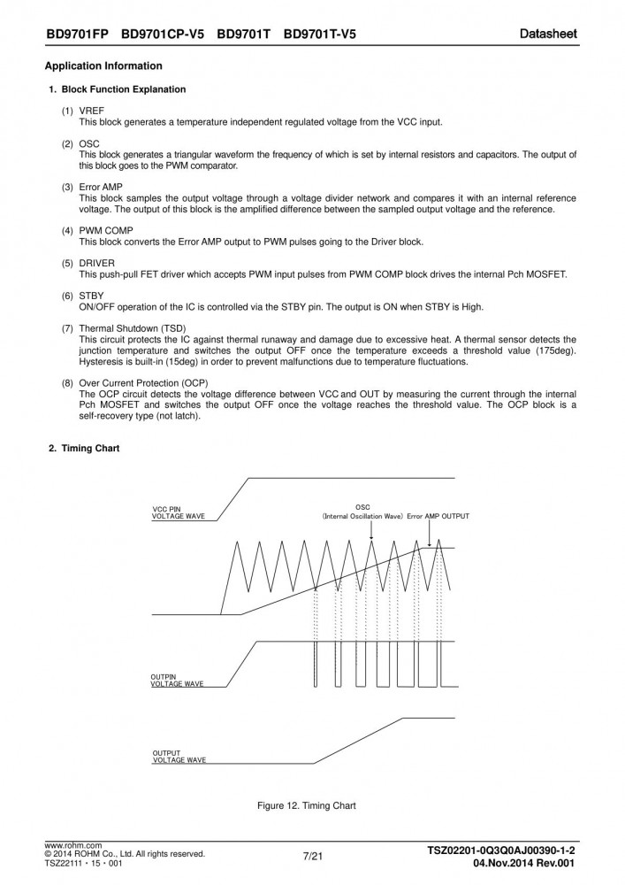 BD9701T technical document page 7
