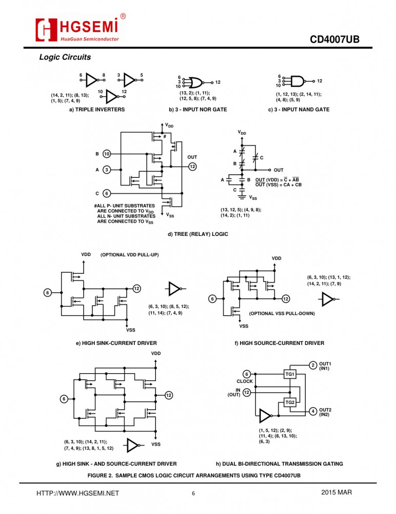 CD4007UBM/TR technical document page 6