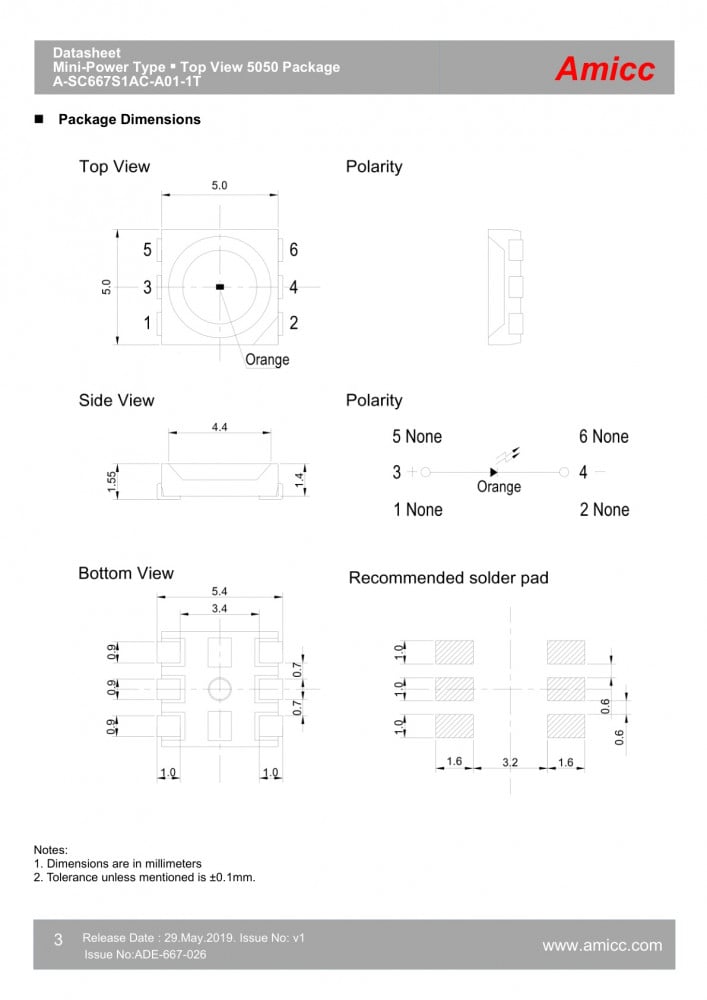 A-SC667S1AC-A01-1T datasheet page 3