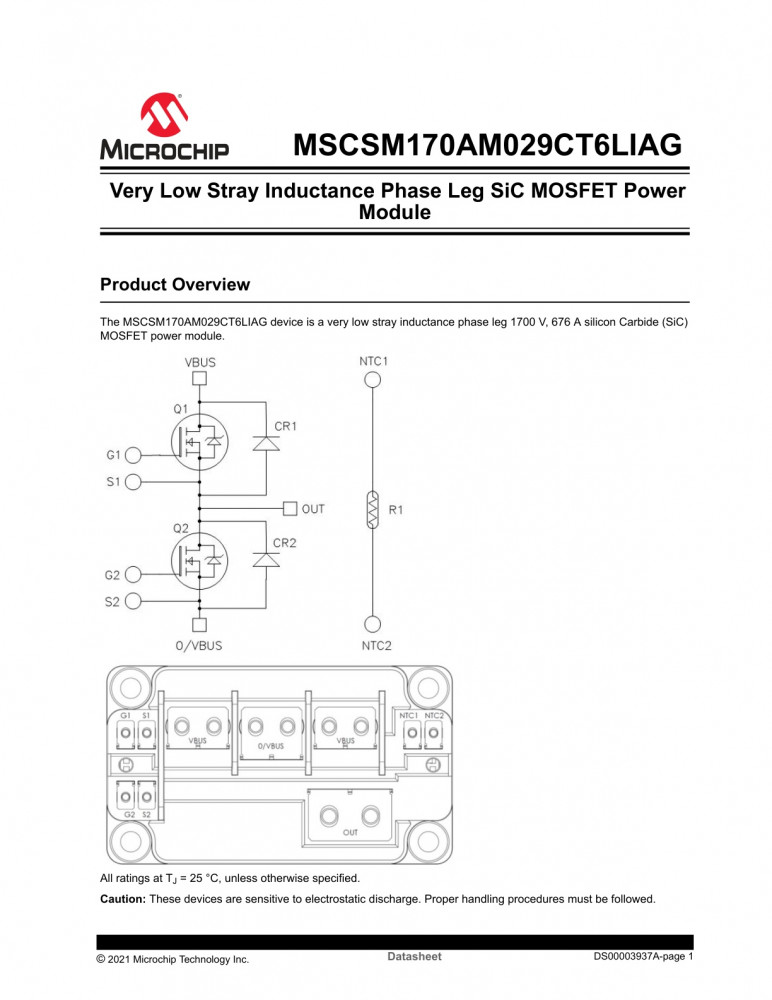MSCSM170AM029CT6LIAG document page 1