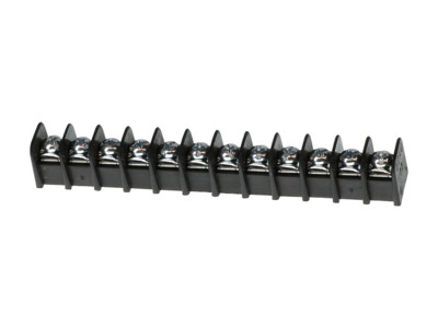9.53mm Pitch Beau PCB Terminal Strip, without Mounting Ends, 12 Circuits, with Screw Clamp Washer for sale