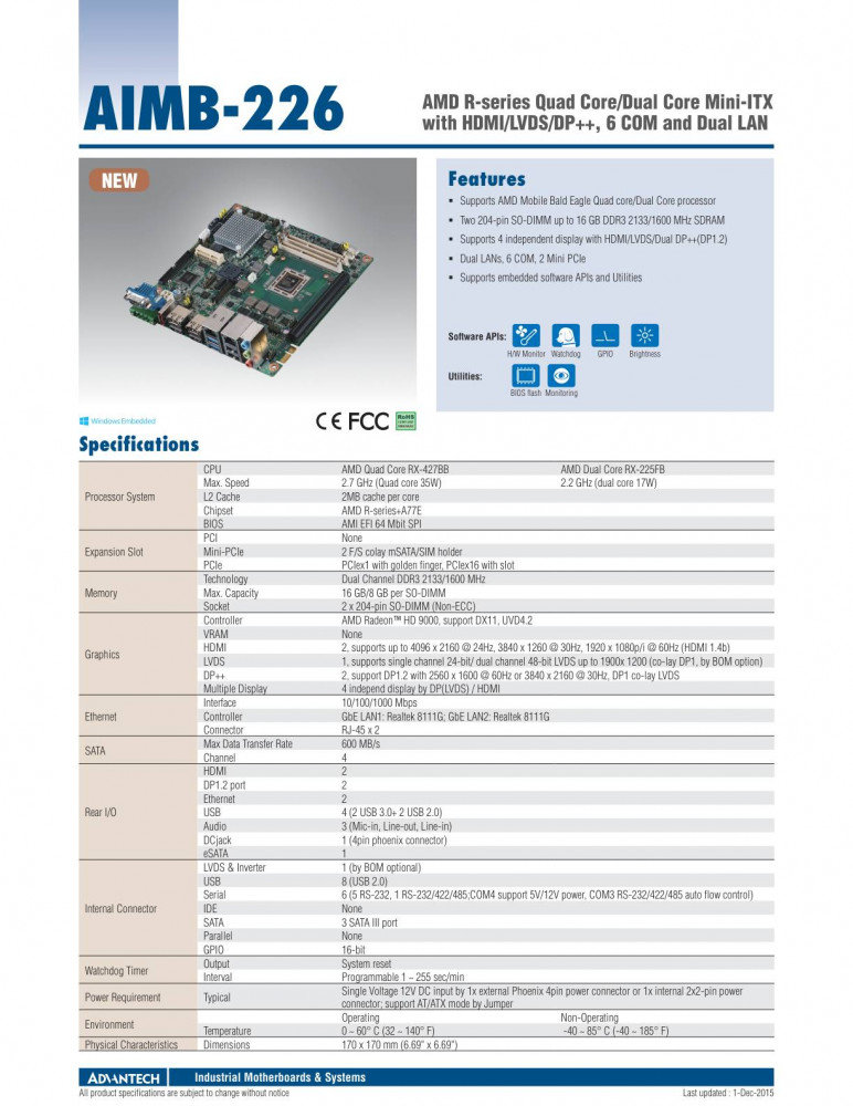 AIMB-226 technical document page 1