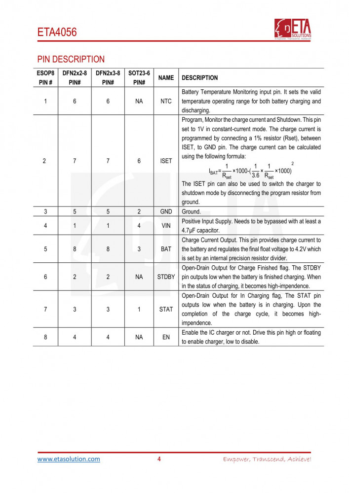 ETA4056 technical document page 4