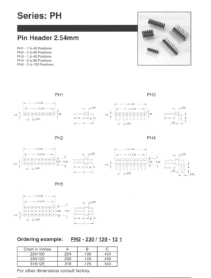 On-Shore Tech PH7-261 Male Pin Header