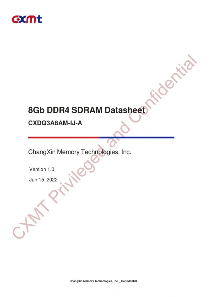 CXDQ3A8AM-IJ-A datasheet page 1