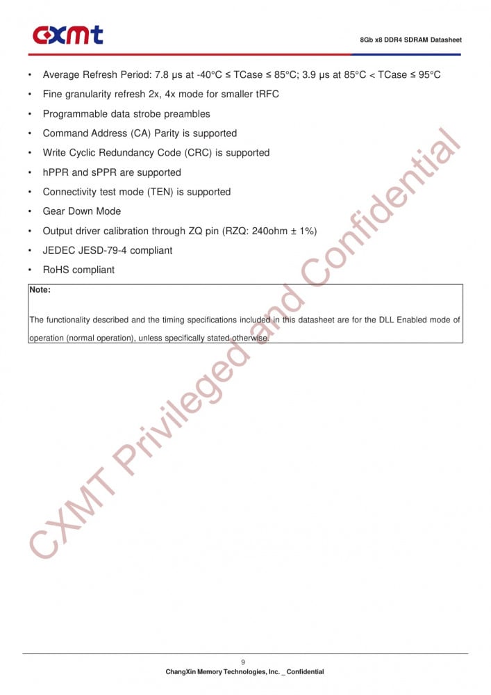 CXDQ3A8AM-IJ-A datasheet page 9