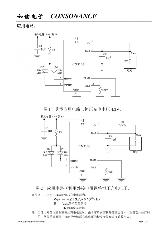 CN3163 datasheet page 2