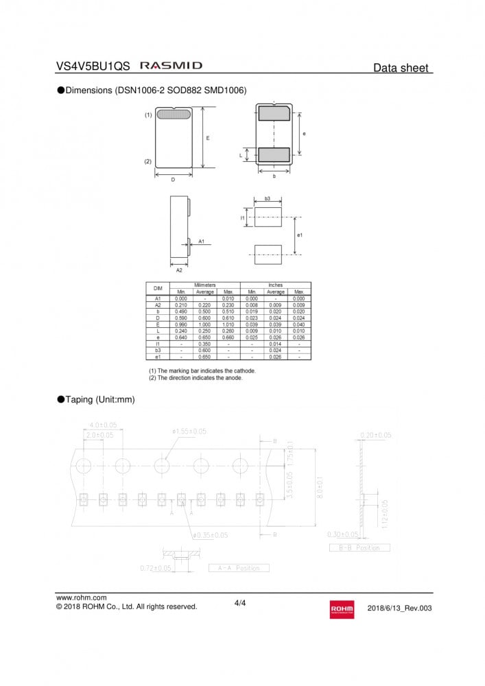 VS4V5BU1QST18R datasheet page 4