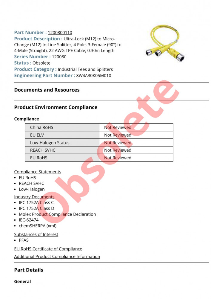 Product document image, page 1