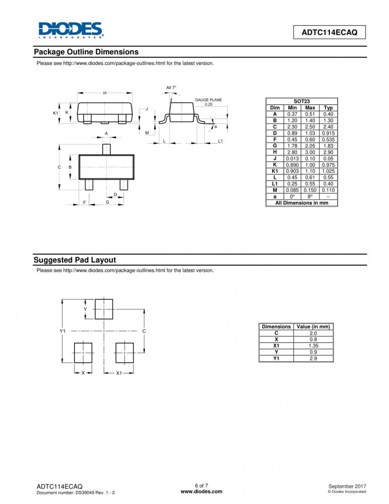 ADTC114ECAQ-7 datasheet page 6