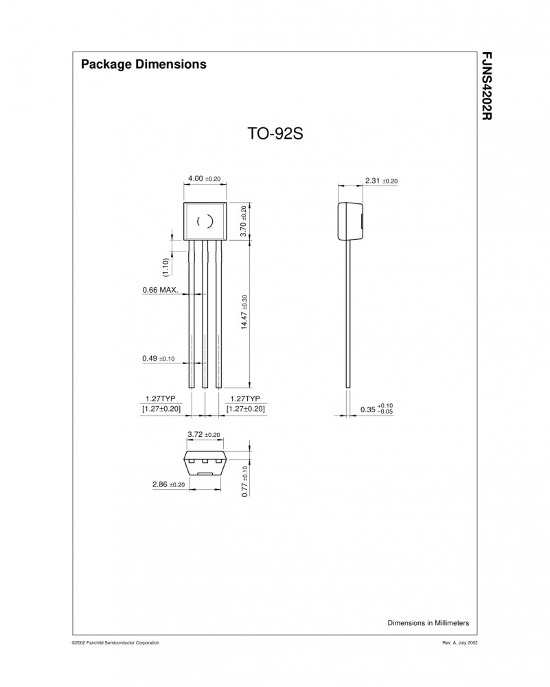 FJNS4202RTA datasheet page 3