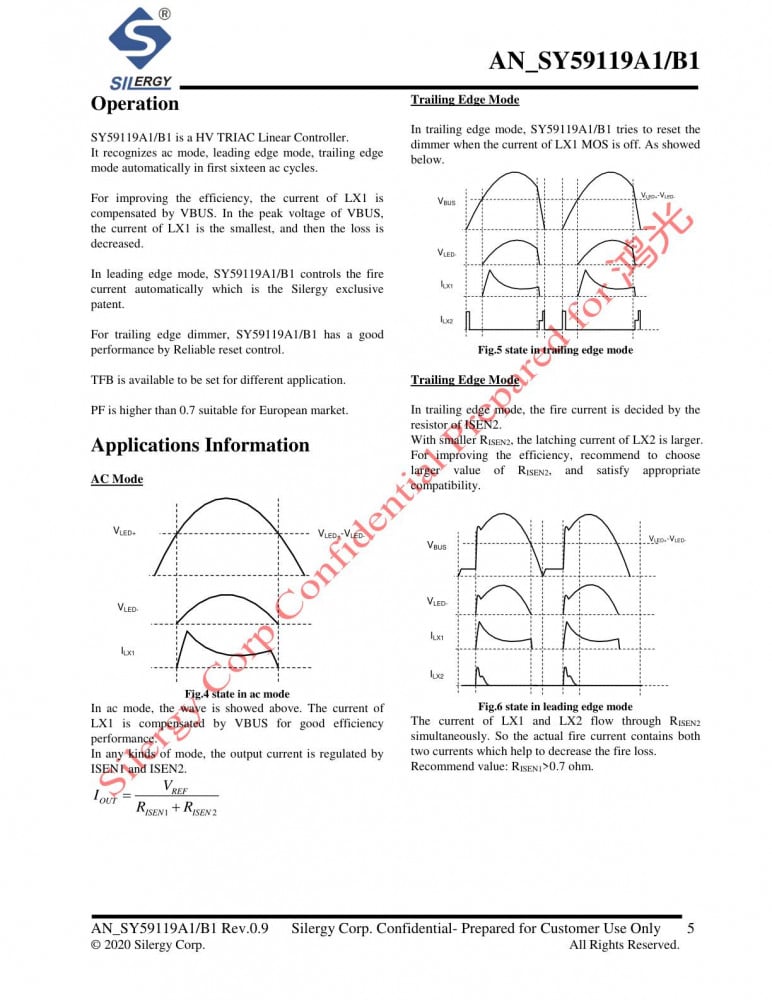 SY59119A1FCC technical document page 5