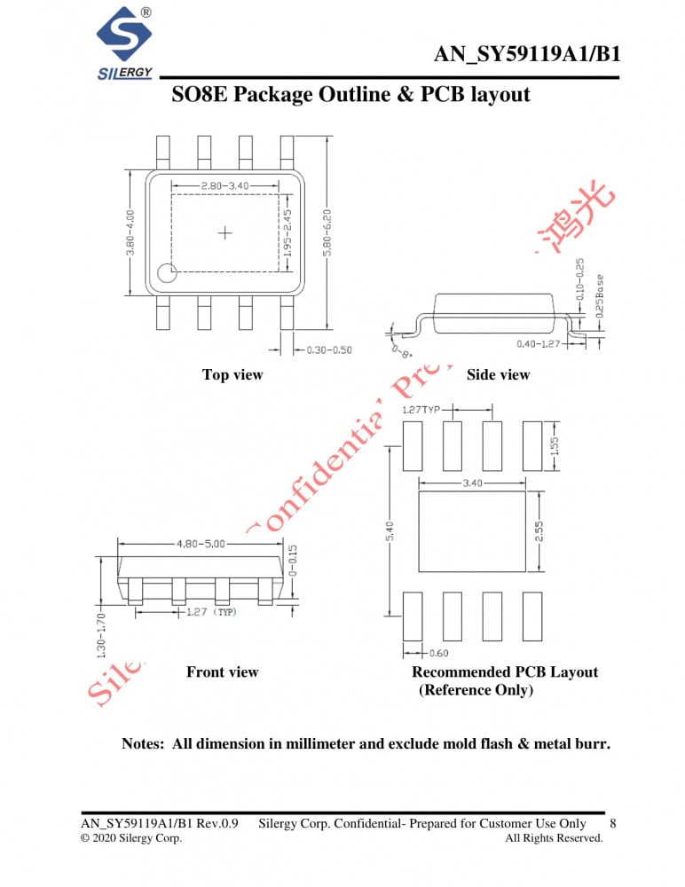 SY59119A1FCC technical document page 8