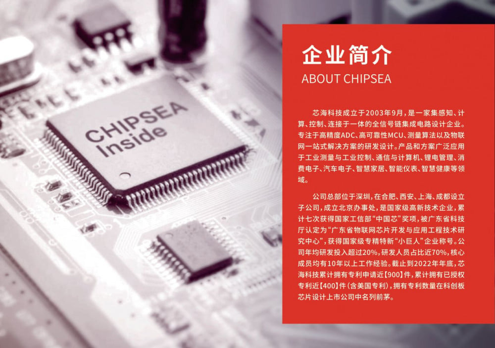 CHIPSEA product manual page 2