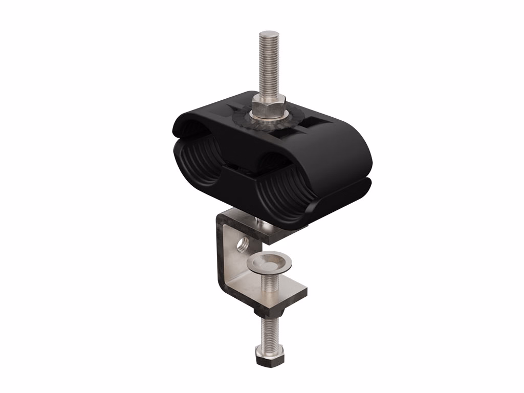 Dual Side, 1-Hole, Feeder Clamp for 7/8