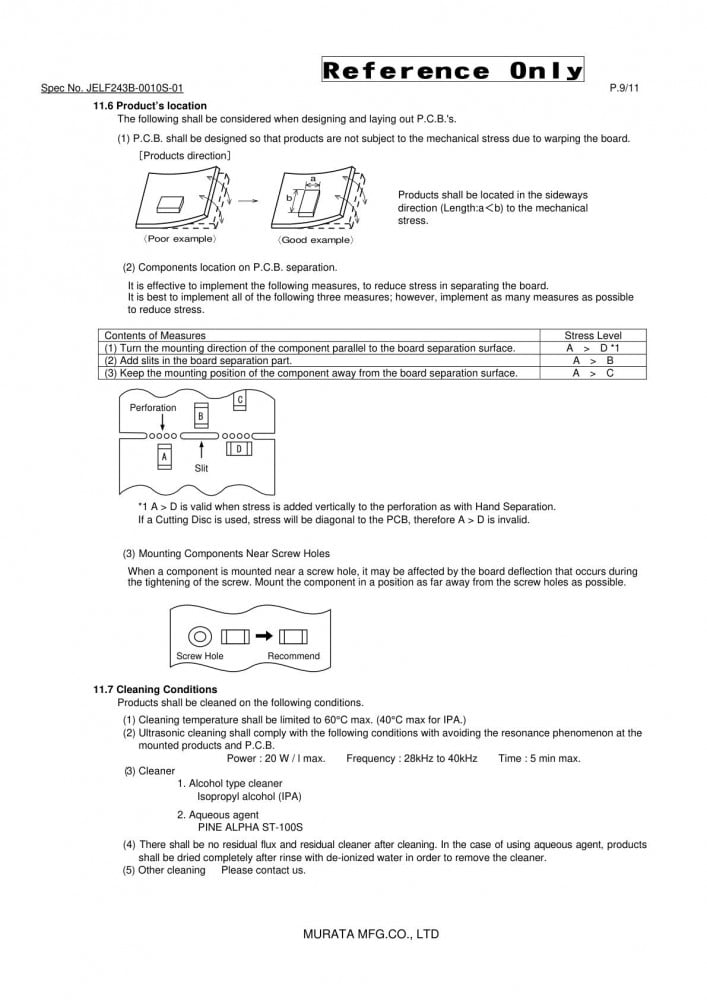 Murata LQG15HS reference specification page 9