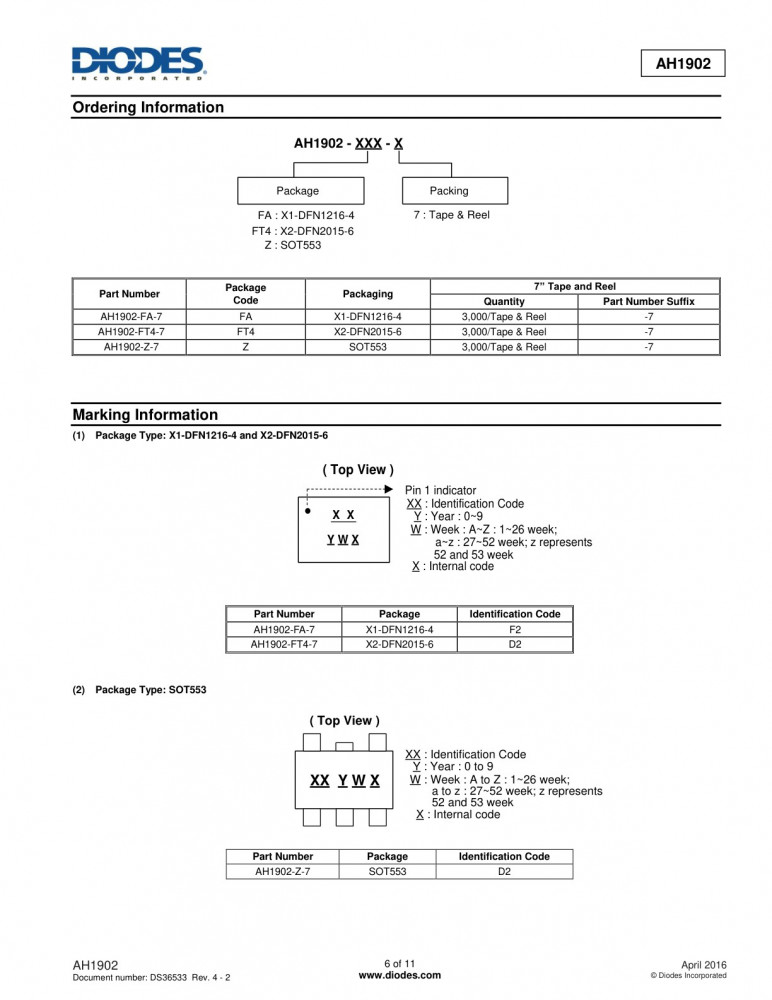 AH1902 technical document page 6