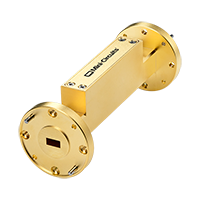 WR22 to WR22 Flange Waveguide 3 dB Attenuator Straight 33 - 50 GHz