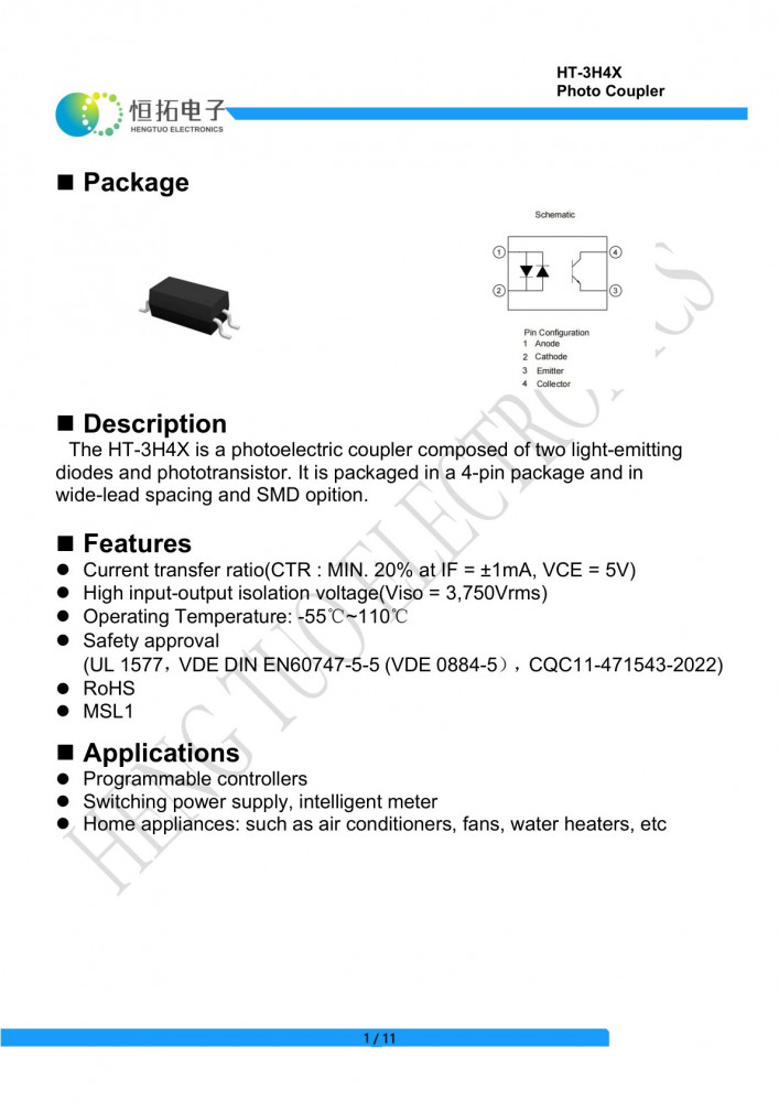 HT-3H4-BTP1 datasheet page 2