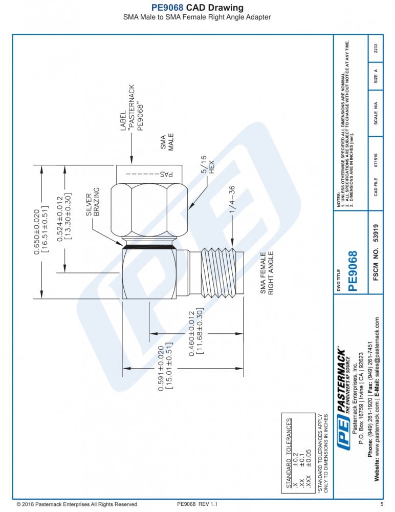 PE9068 technical document page 5