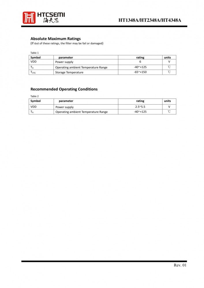 HT2348ARTZ8 datasheet page 2
