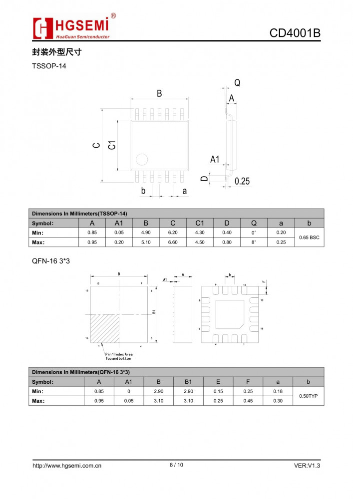 CD4001BE technical document page 8