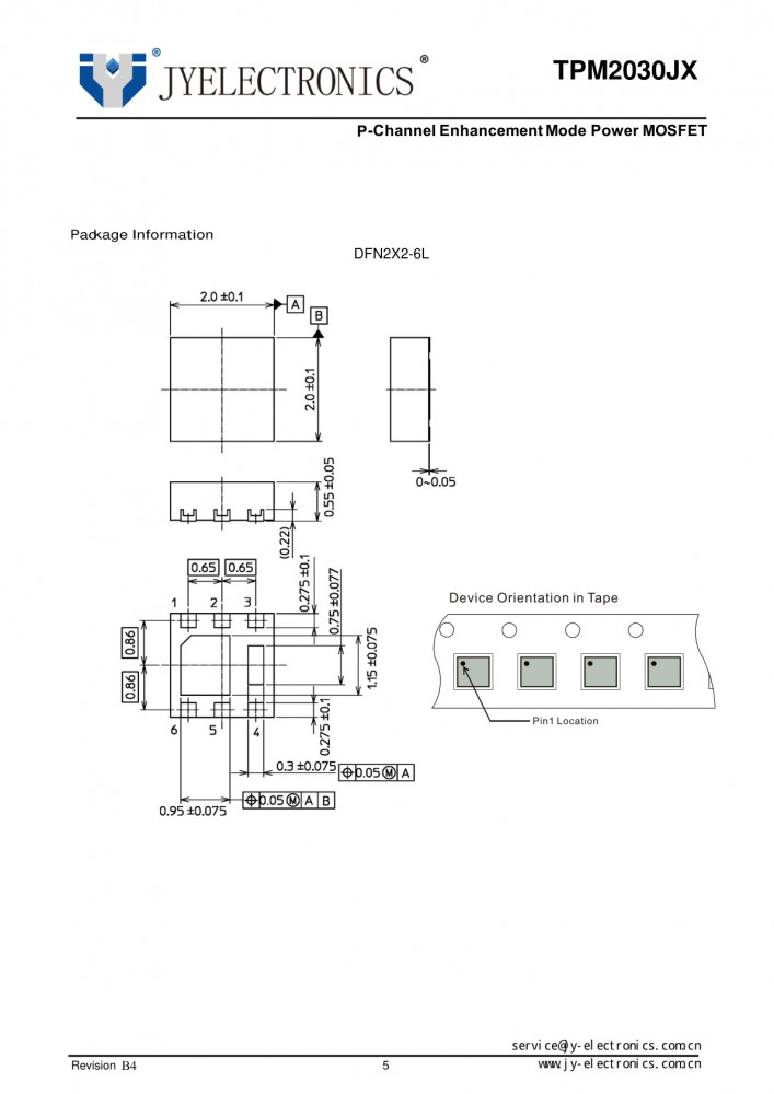 TPM2030JX datasheet page 5