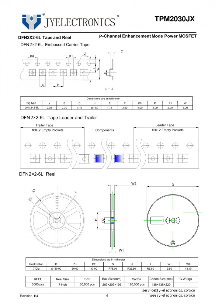 TPM2030JX datasheet page 6