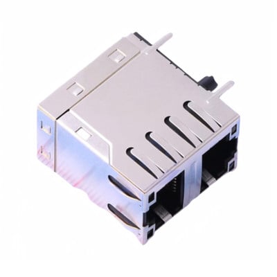 XKB Connection X23FB083DB2BDB057 Modular Ethernet Connector Jack with Magnetics for sale