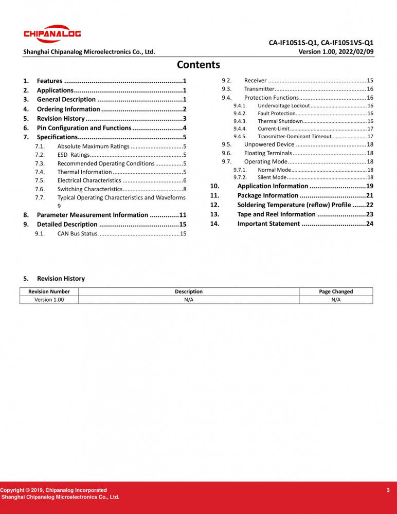 CA-IF1051VS-Q1 datasheet page 3