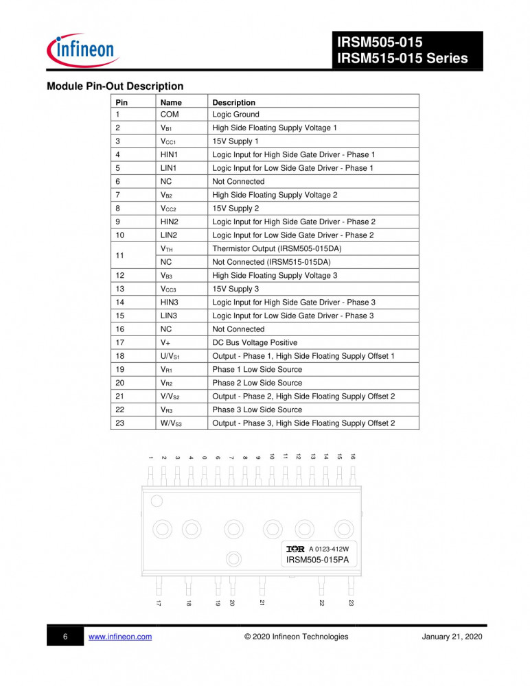 IRSM515-015DA2 datasheet page 6