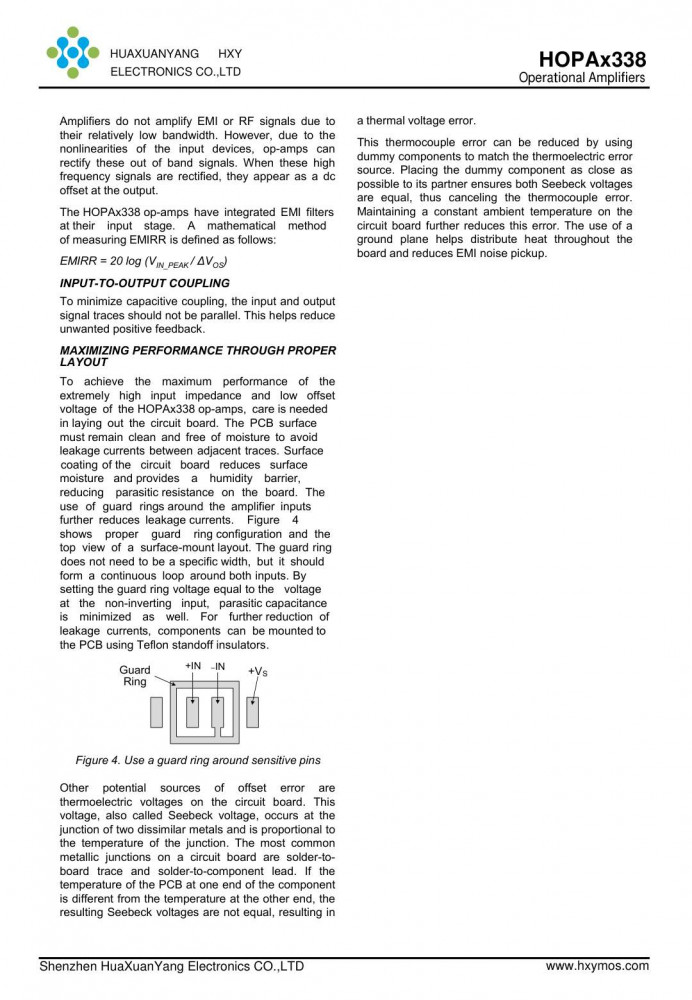 HOPA2338UA datasheet page 10