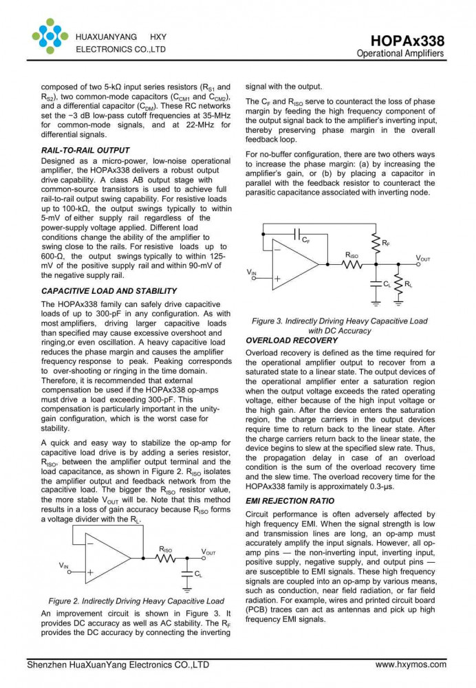HOPA2338UA datasheet page 9