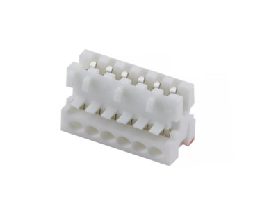 Appli-Mate RAST 2.5 IDT Housing, 2.50mm Pitch, Direct/Indirect, Female, 6 Circuits, All Position Keys, Polarizing Rib Between Circuits 4 and 5