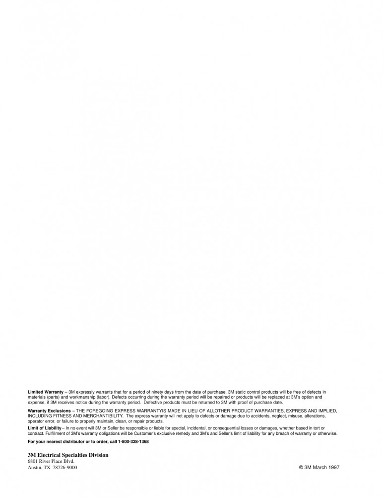3M SFTW-203 technical document page 2