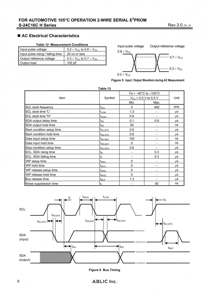 S-24C16C datasheet page 6