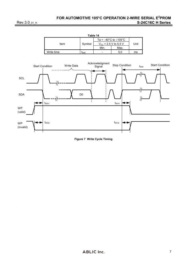 S-24C16C datasheet page 7