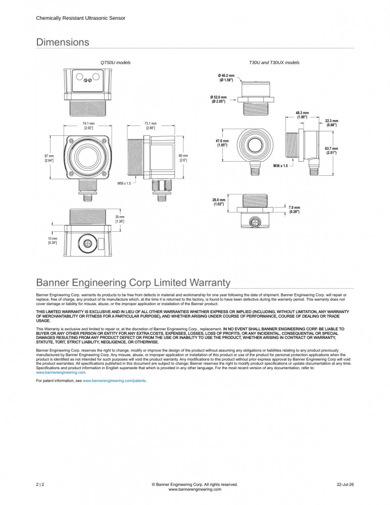 Technical document page 2
