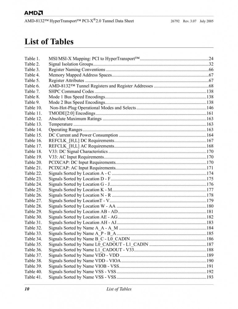 AMD-8132 technical document page 10