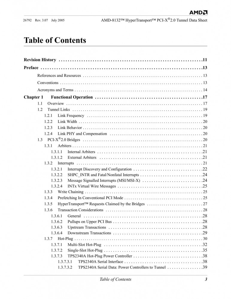 AMD-8132 technical document page 3