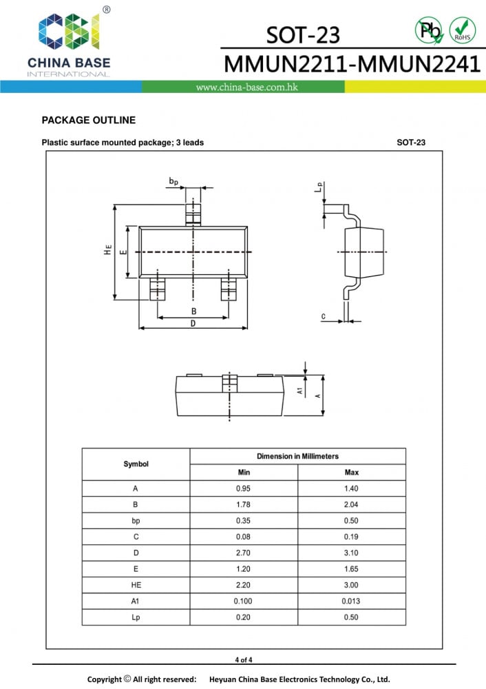 MMUN2211 datasheet page 4